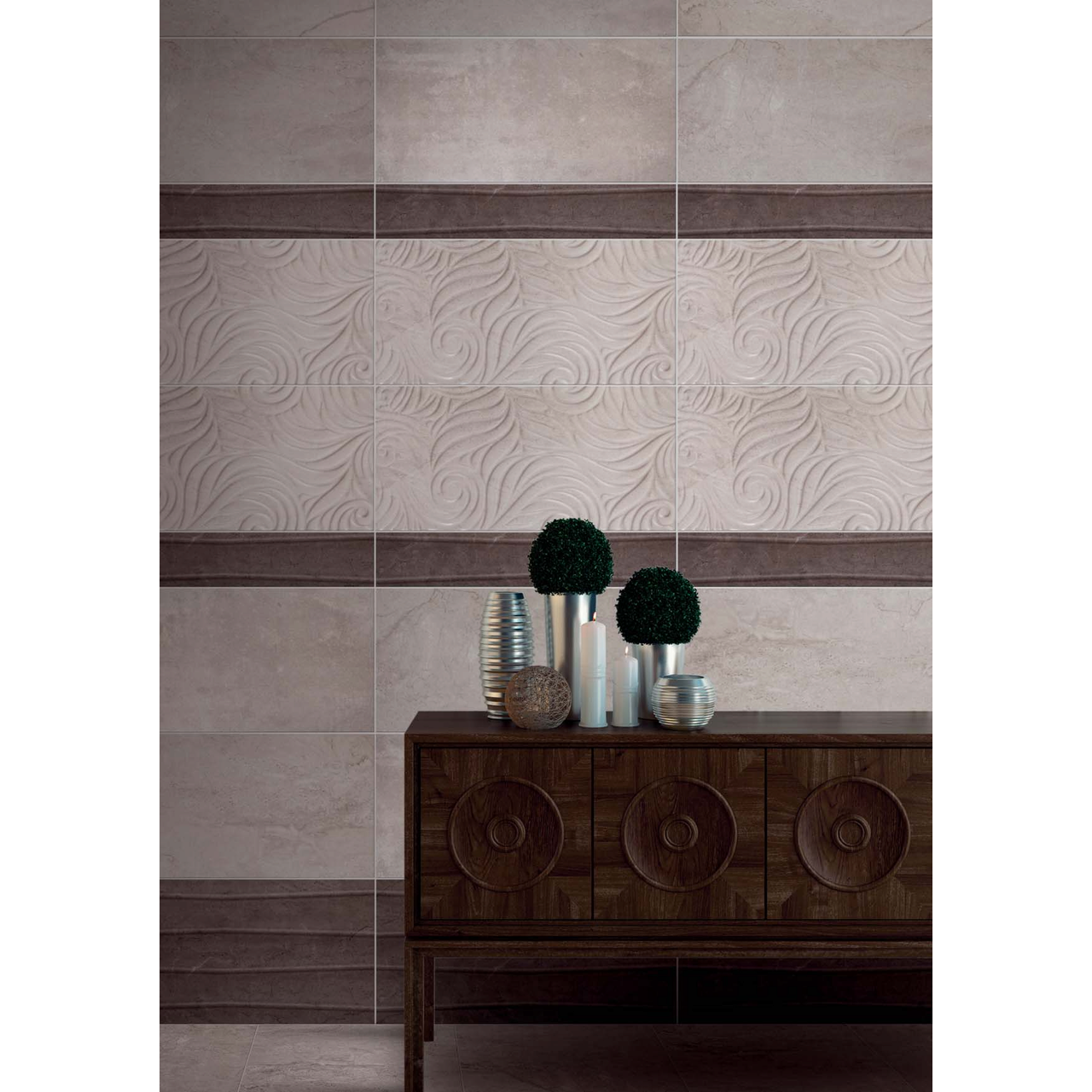 Faianta Myra Demre Ivory, 300X600MYD48, 30x60 cm, Gri - Materiale.ro