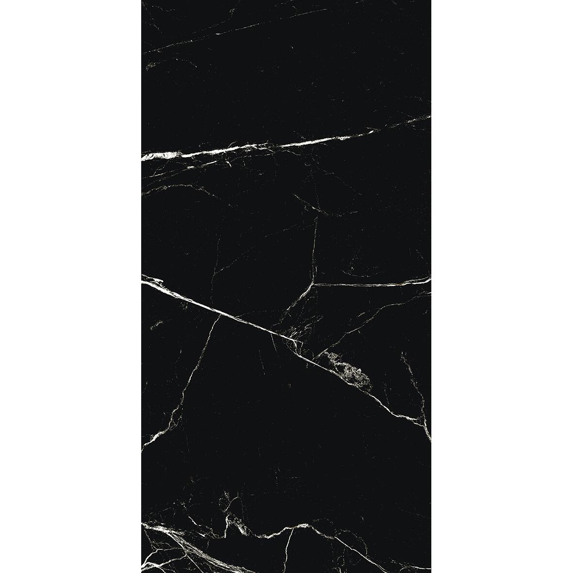 Gresie Lux-Nero, model marmura, 6493-0050, 120 x 60 cm, culoare negru ...