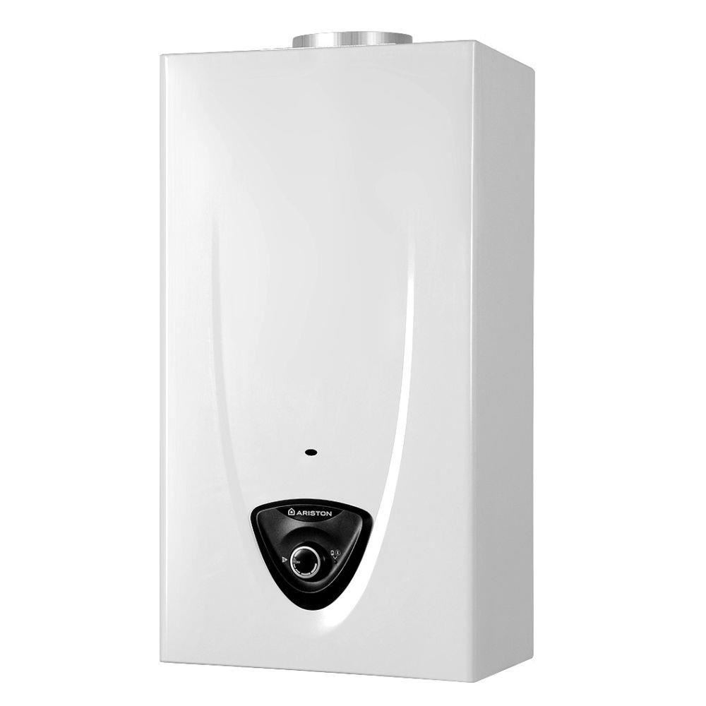 Instant pe gaz Ariston Fast Evo Ont B11 NG EU, debit 11l/min, Alb ...