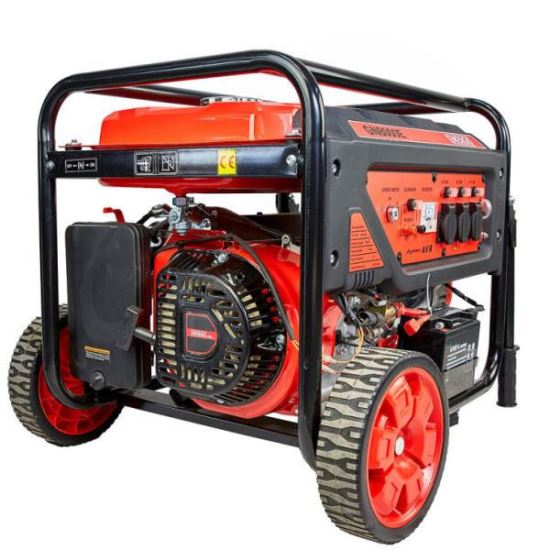 Generator portabil Gn8000-E Cadru deschis 74dB Rez-25L Pmax/Opt-7.7Kw/5 ...