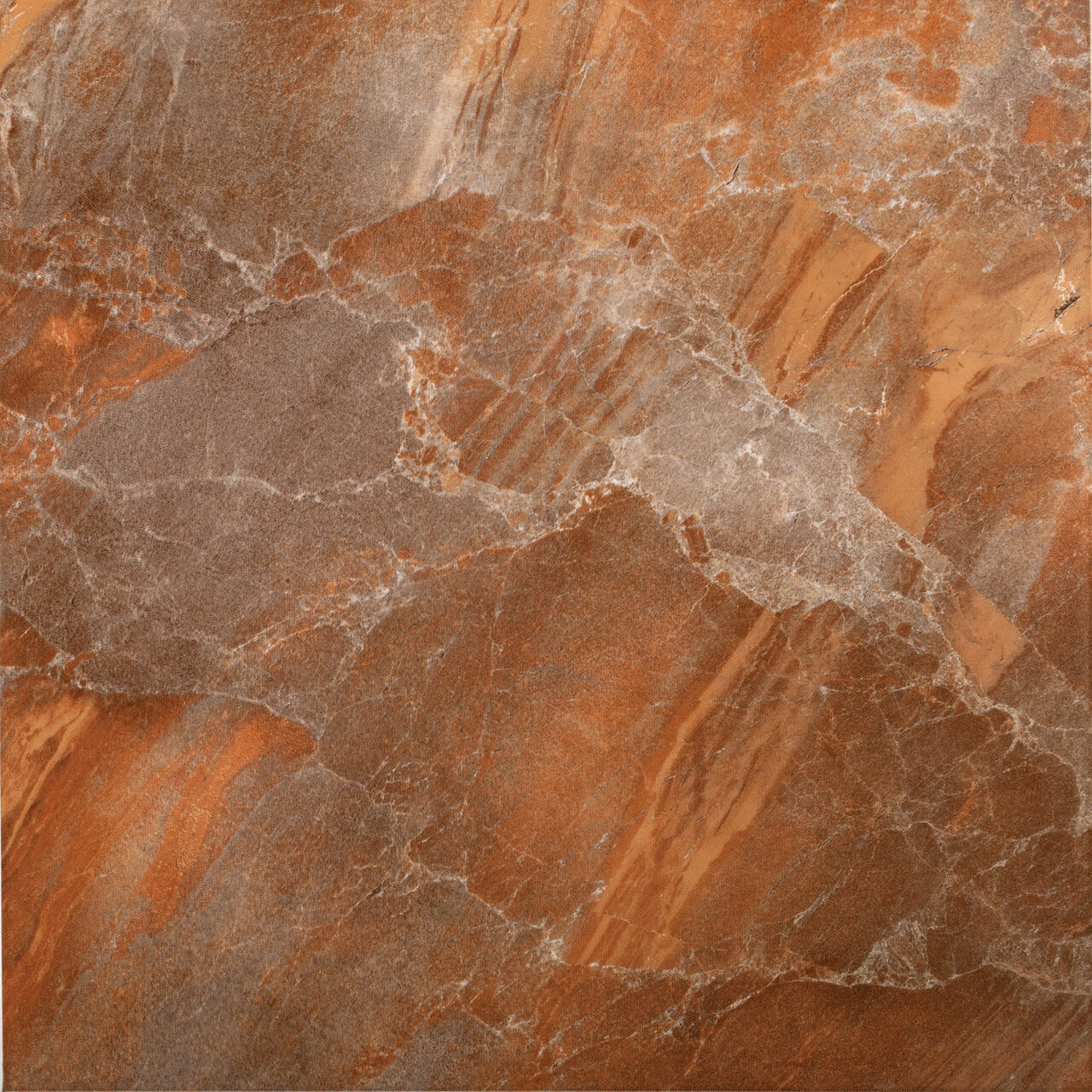 Gresie portelanata maro MISTRAL COPPER model marmorat 8040 60x60 cm ...